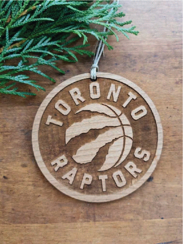 Handmade Toronto Raptors Christmas Ornament (Personalization Available ...