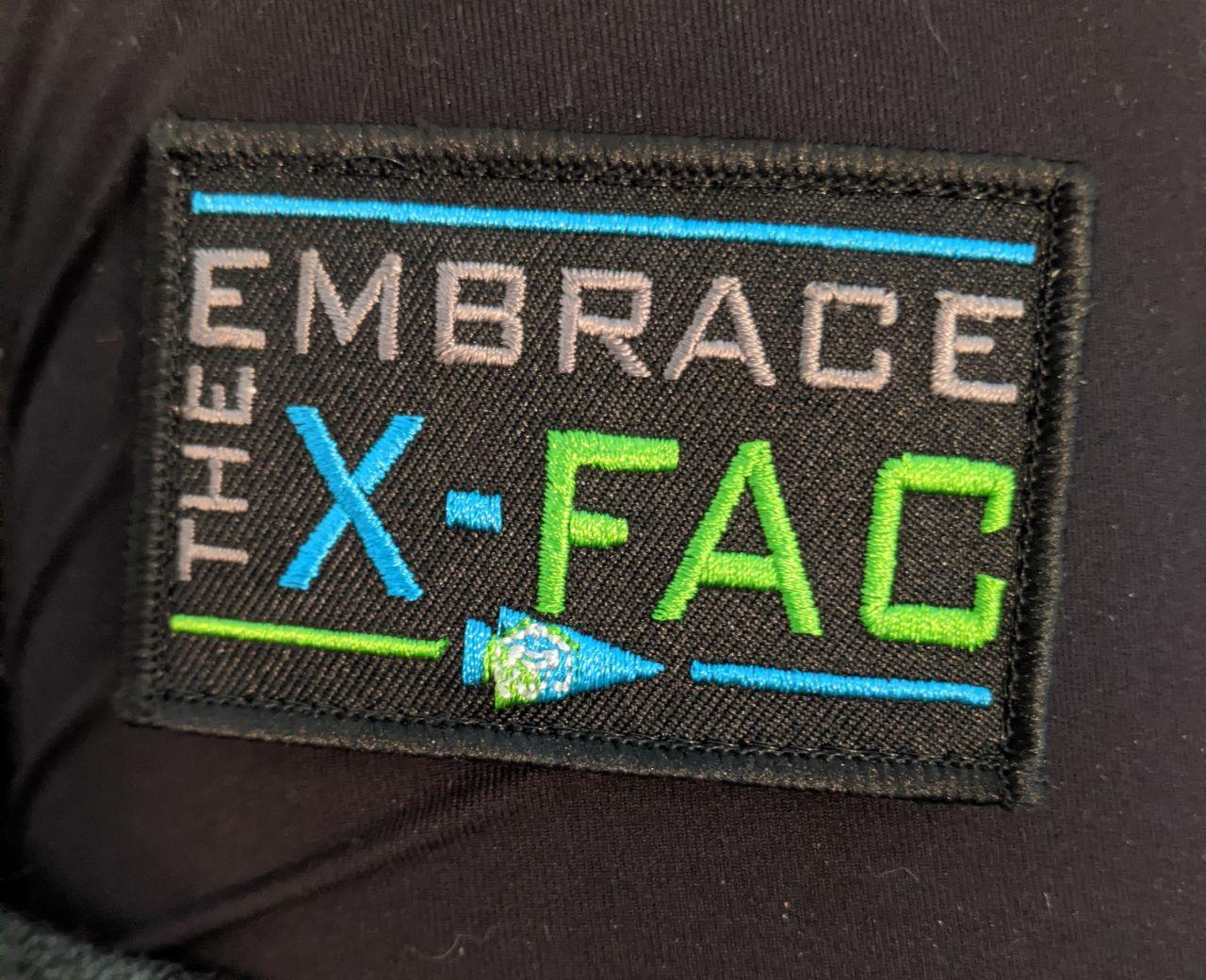 Embrace the XFAC Ruck Patch - Ingress – Foxwood Gifts